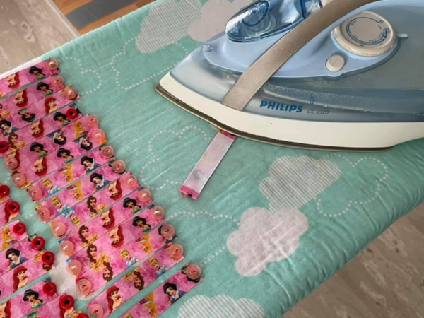 Breast Cancer Patient Making a Difference through Handmade Mask Extenders